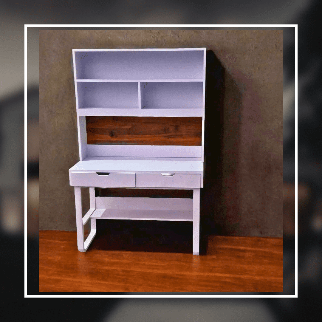 RackNRead ~Table | Study Working Home Office Desk With Smart book Rack ...
