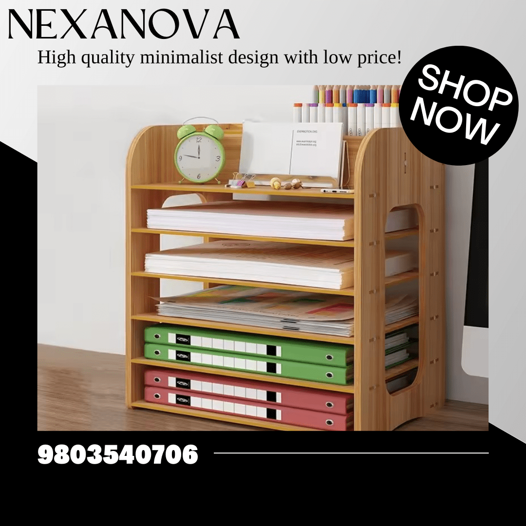 NexaNova | Desk File Organizer - Modern Miracles
